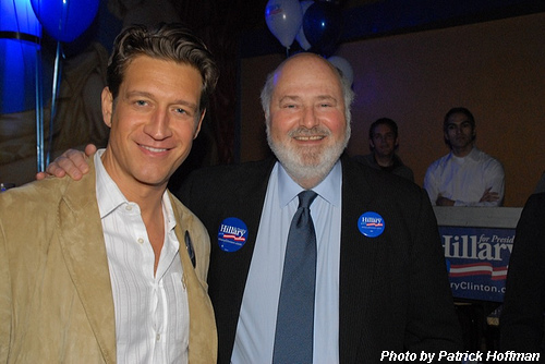 Robert Gant -Hillary Clinton Rally 2008"